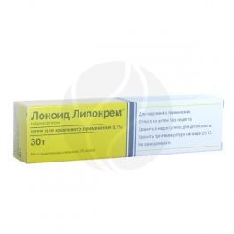 Lokoid Lipokrem cream 0.1%, 30 g | Buy Online