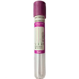Buy Test tube EDTA KZ plastic purple cap 9ml (16 * 100mm) online