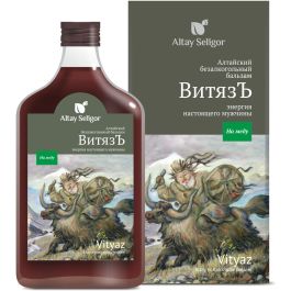 Buy Altay Seligor Balsam 'Vityaz', the energy of a real man, 250 ml ...