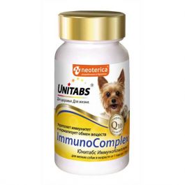 Buy Unitabs ImmunoComplex for small dogs (100 tablets) 75g online