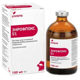 Buy Enroflox 5% injection 100ml online