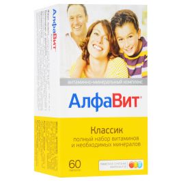 Buy Vitamin-mineral complex AlfaVit 'Classic', 60 tablets | Online Pharmacy