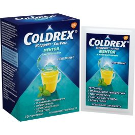 Buy Coldrex HotRem powder Menthol and honey lemon, for colds and flu ...