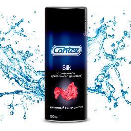 Buy Intimate lubricating gel Contex Silk, silicone, long-acting, 100 ml | Online Pharmacy