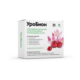 Buy UroBion capsules 400 mg blister # 30, for the prevention and ...